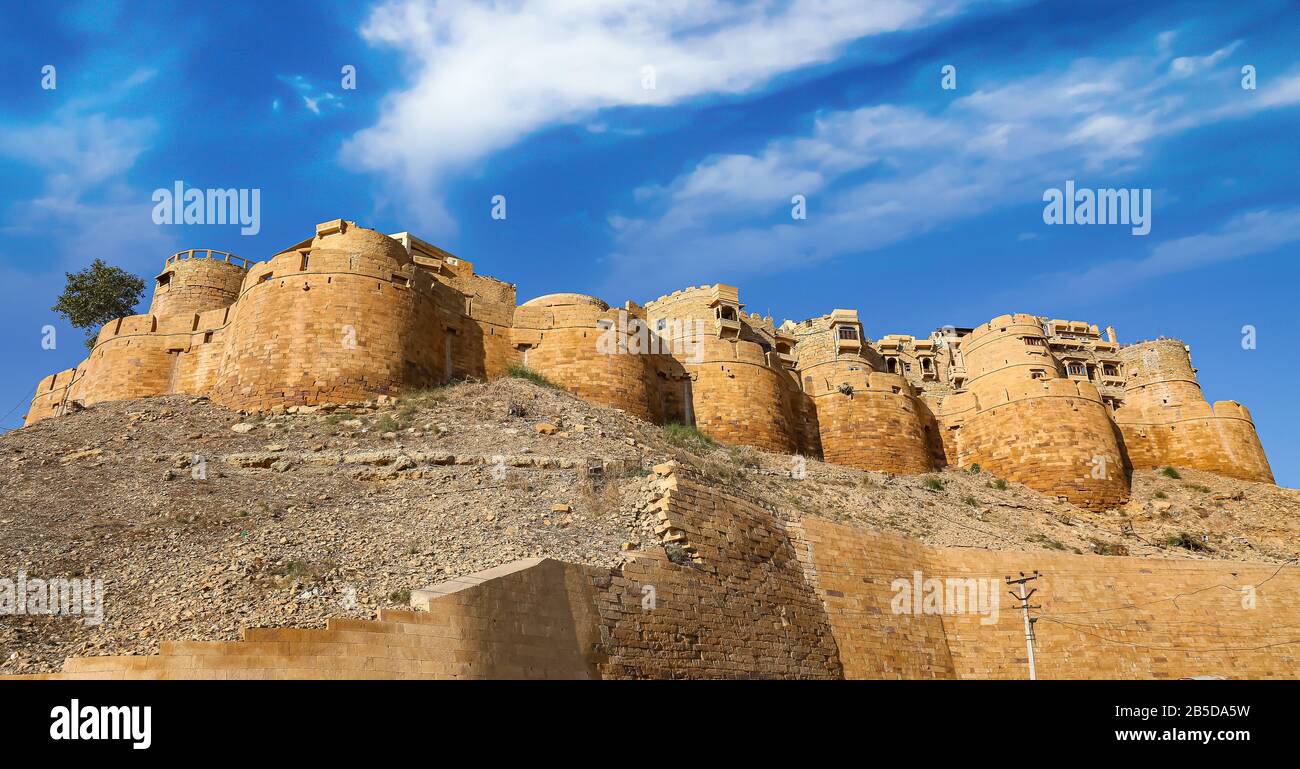 Jaisalmer Fort also known as the Golden Fort of Rajasthan is a UNESCO ...