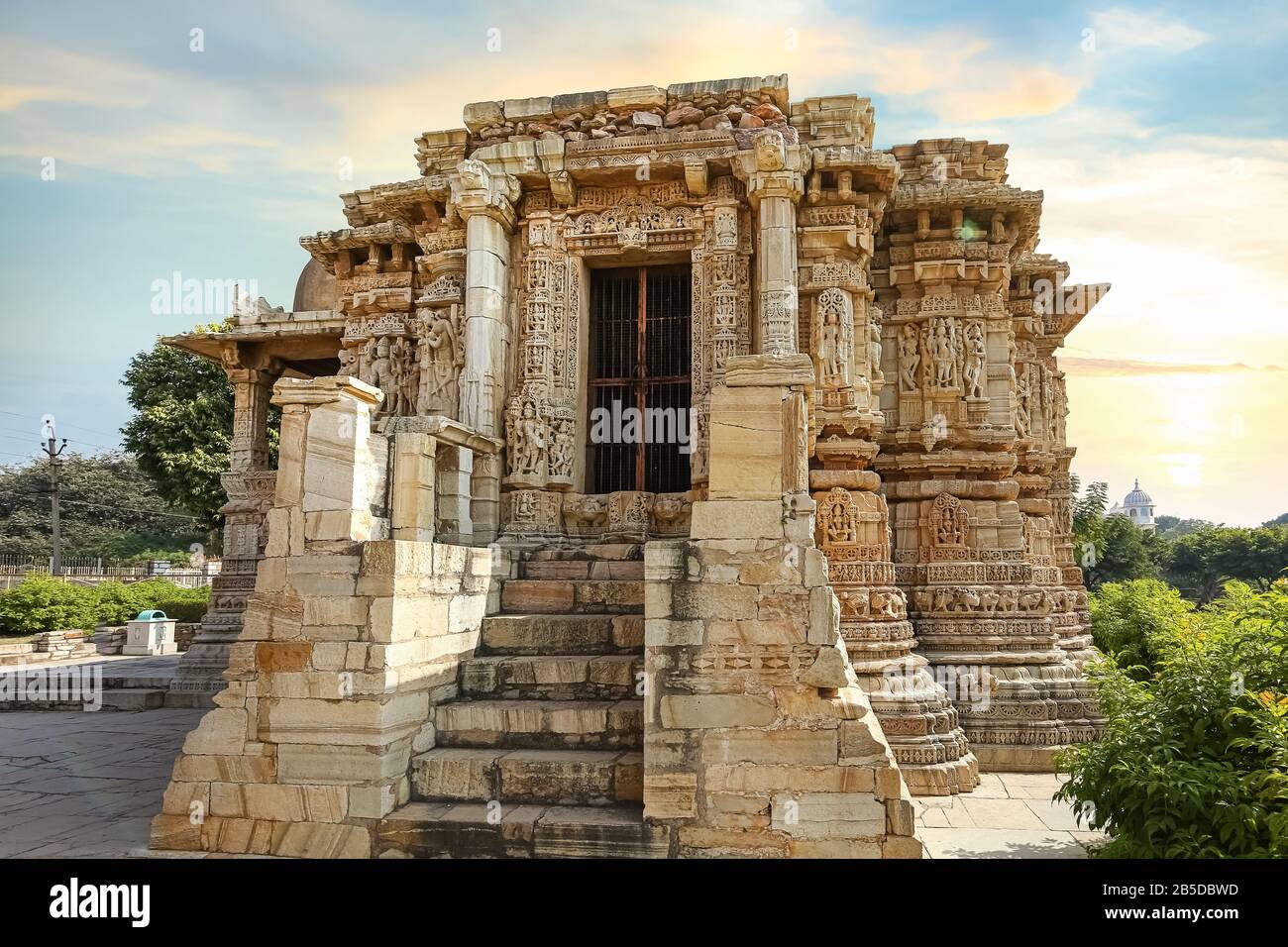 Ancient architecture ruins at Kumbhalgarh Fort at Udaipur Rajasthan ...