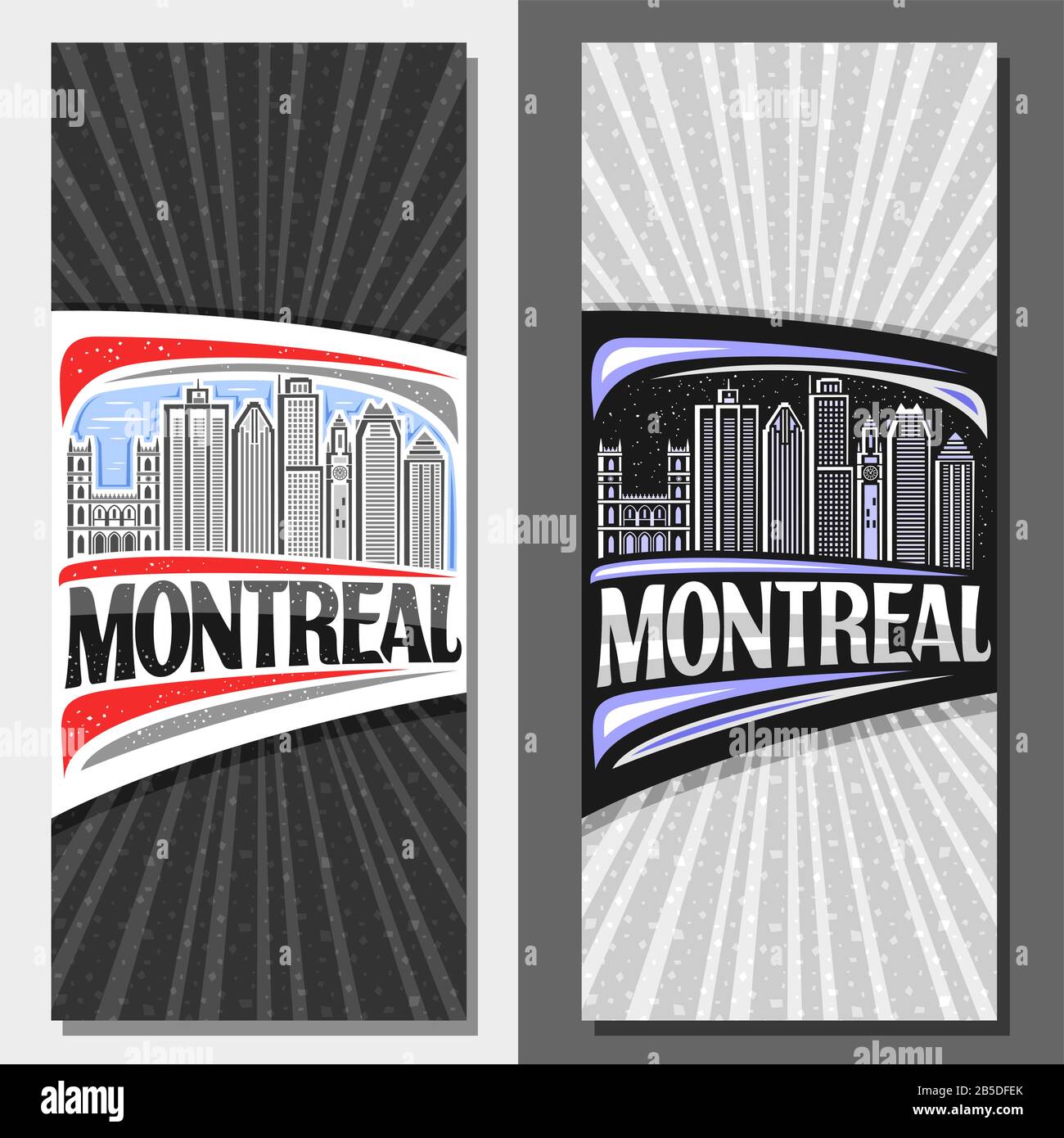 Tourism old montreal Stock Vector Images - Alamy