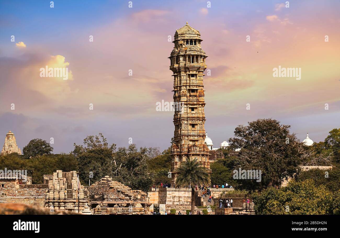 Chittorgarh an ancient fort hi-res stock photography and images - Alamy