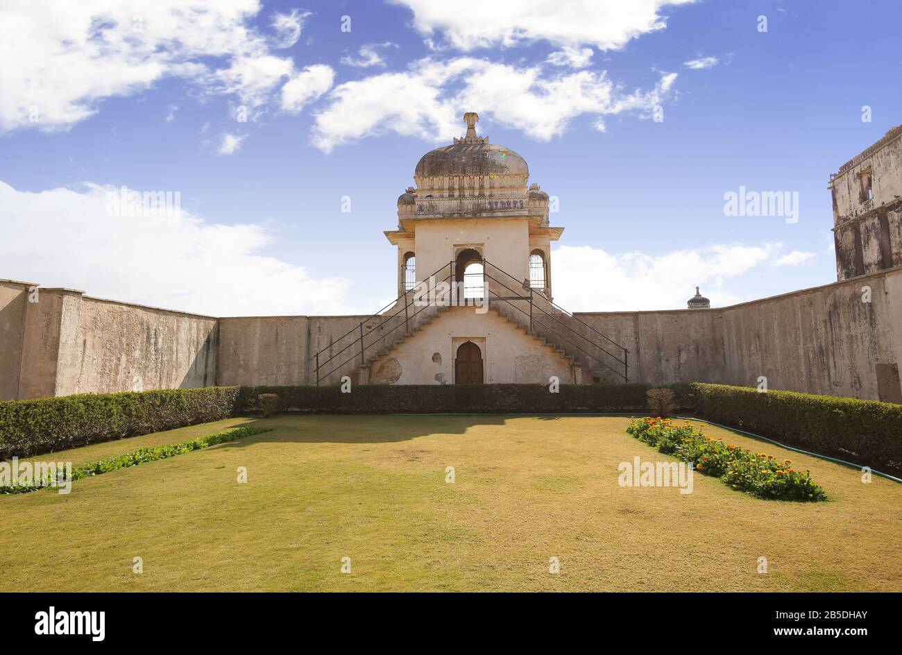Medieval palace of Queen Padmini at Chittorgarh Fort complex at Udaipur ...