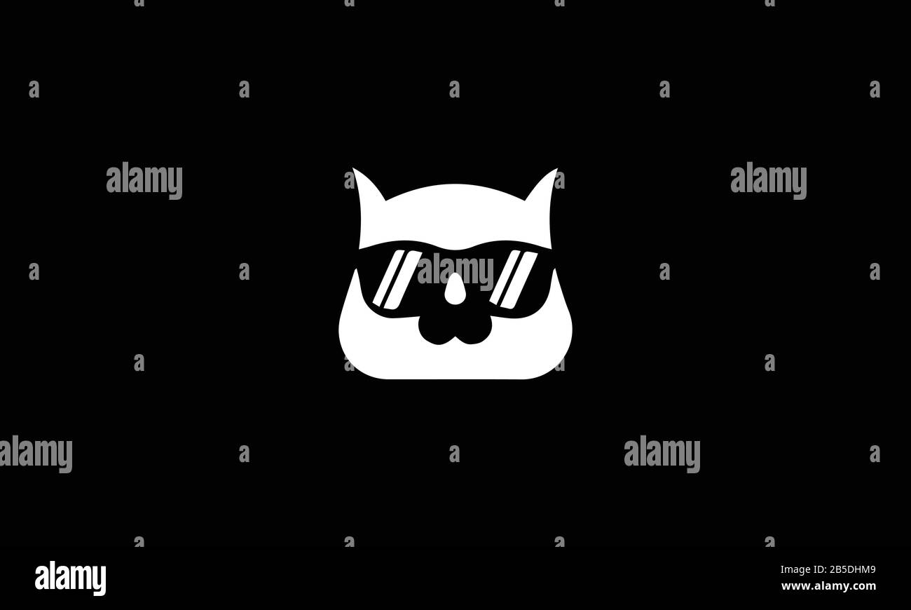 Cute pet cat cartoon Black and White Stock Photos & Images - Alamy