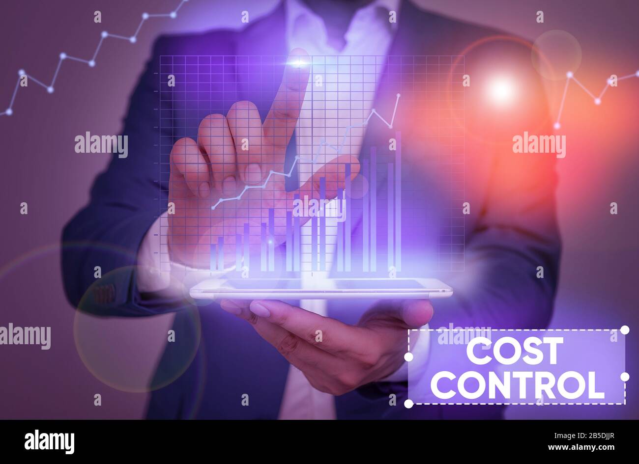 Handwriting text writing Cost Control. Conceptual photo practice of ...