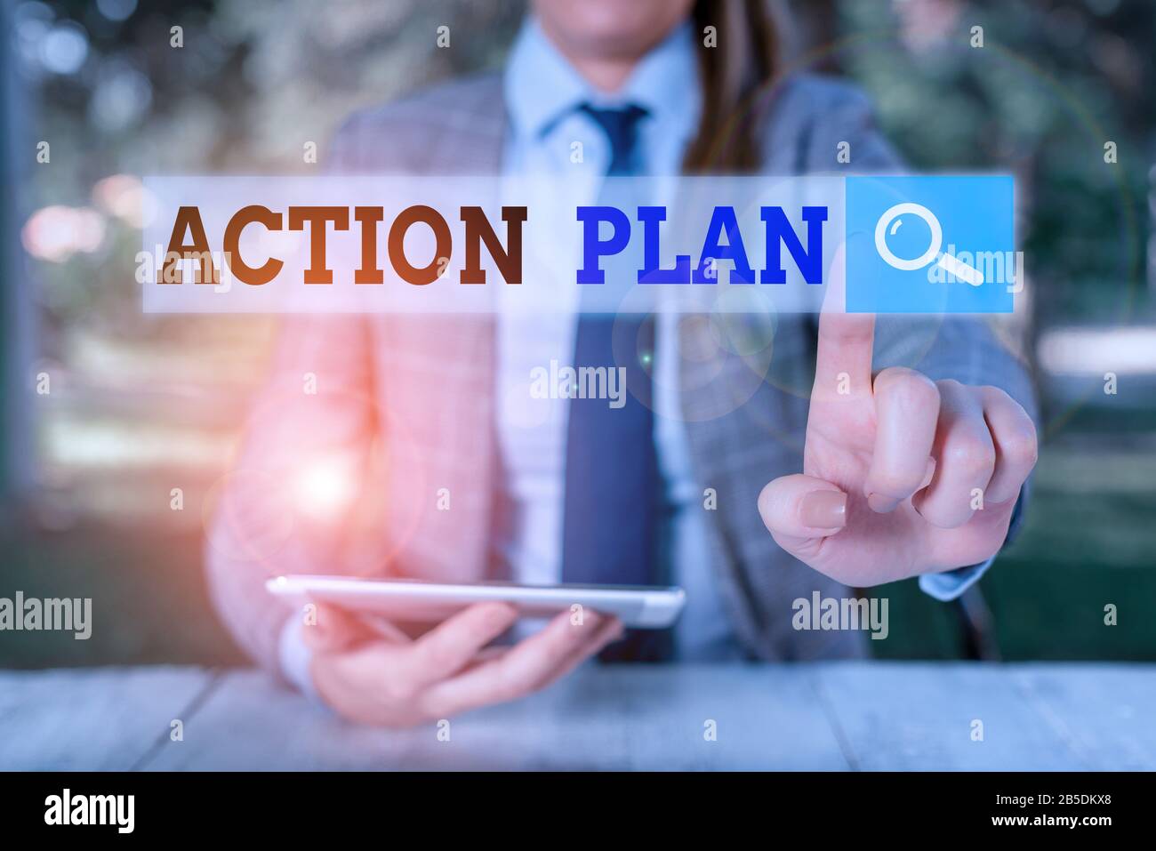 Handwriting text Action Plan. Conceptual photo the detailed plan ...
