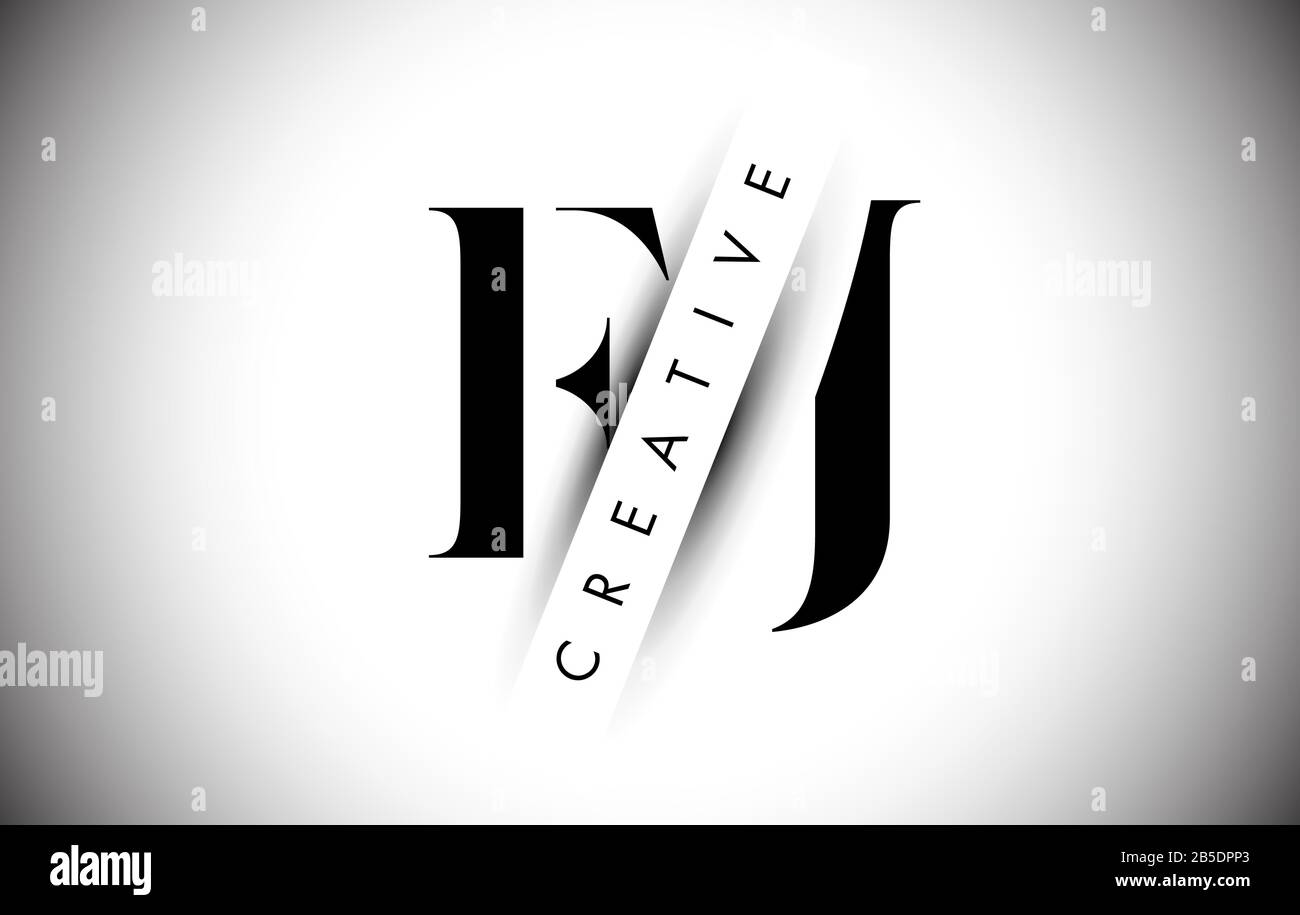 F j logo Stock Vector Images - Alamy