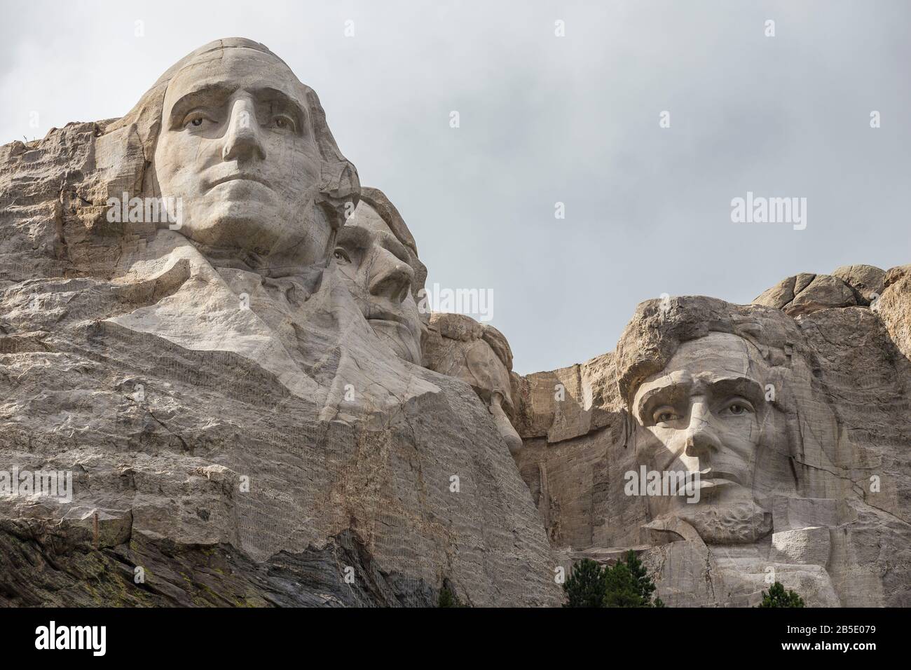 Mt. Rushmore in South Dakota with 4 United States president's faces ...