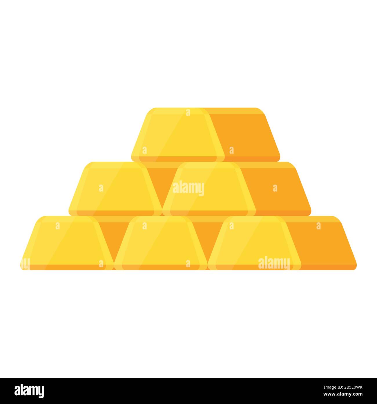Dollar pyramid on white Stock Vector Images - Alamy
