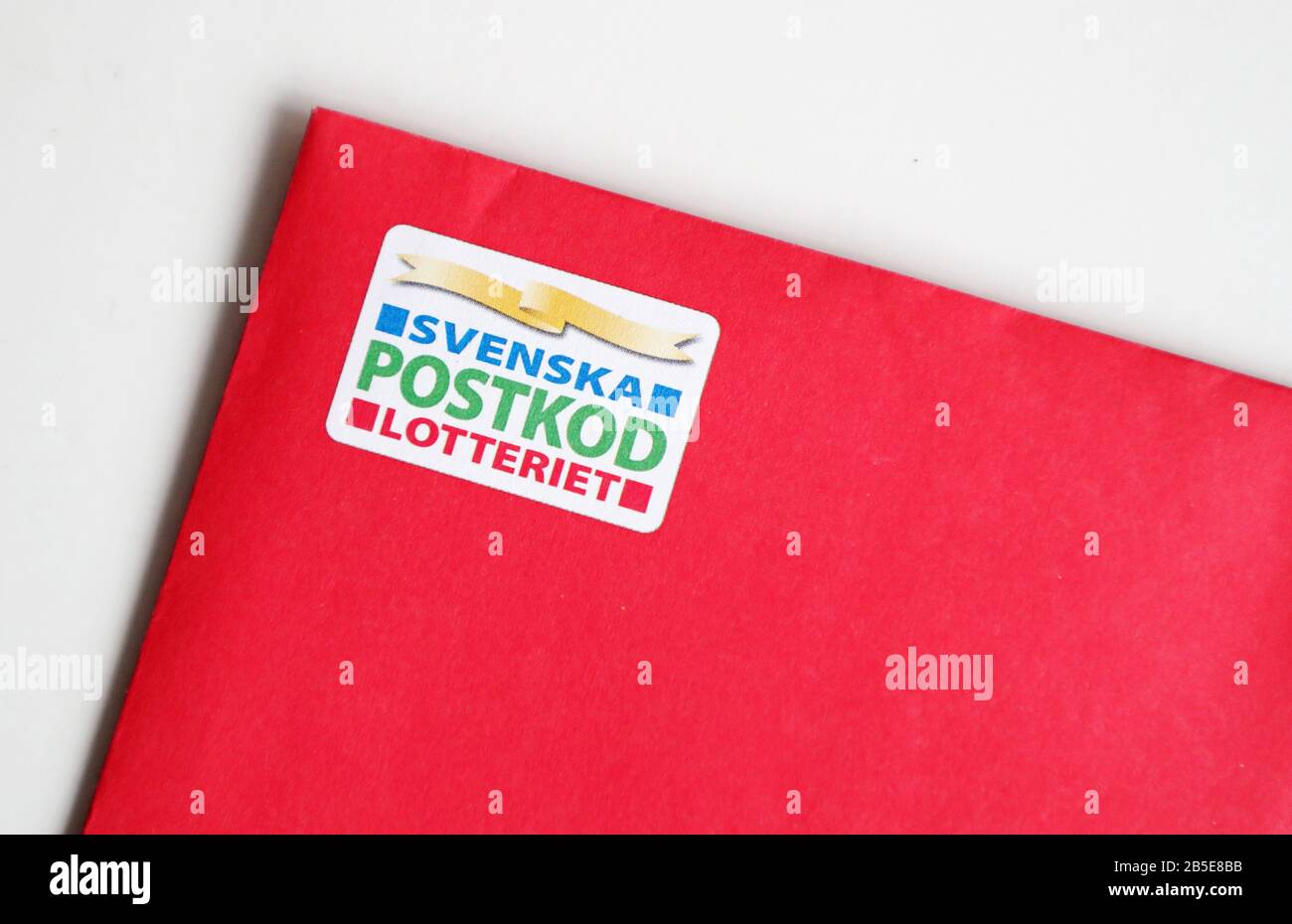 Advertising mail from the Swedish Postcode Lottery.Photo Jeppe ...