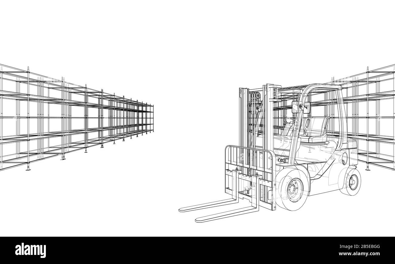 Fork racks Stock Vector Images - Alamy