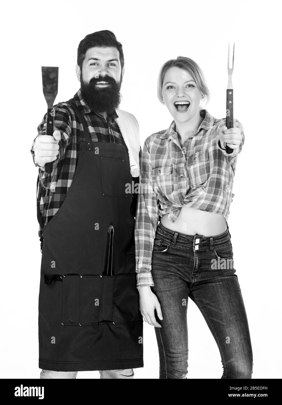 Grill in park Black and White Stock Photos & Images - Alamy