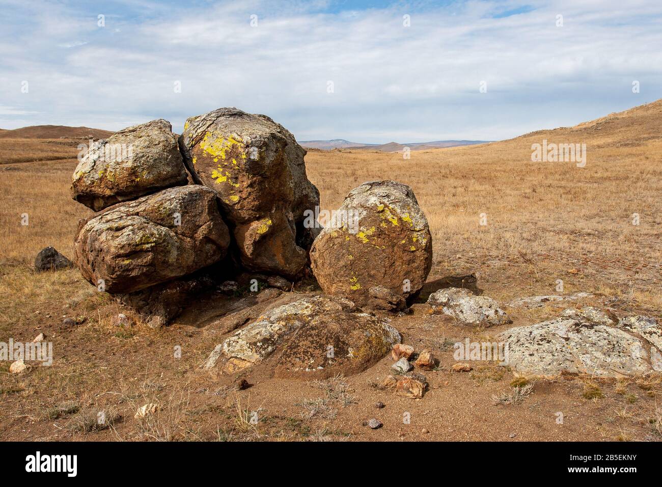 Highland steppe hi-res stock photography and images - Alamy