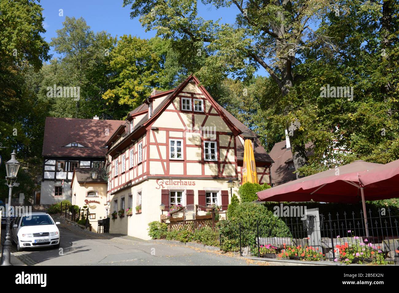 Kellerhaus, Schlossberg, Chemnitz, Sachsen, Deutschland Stock Photo - Alamy