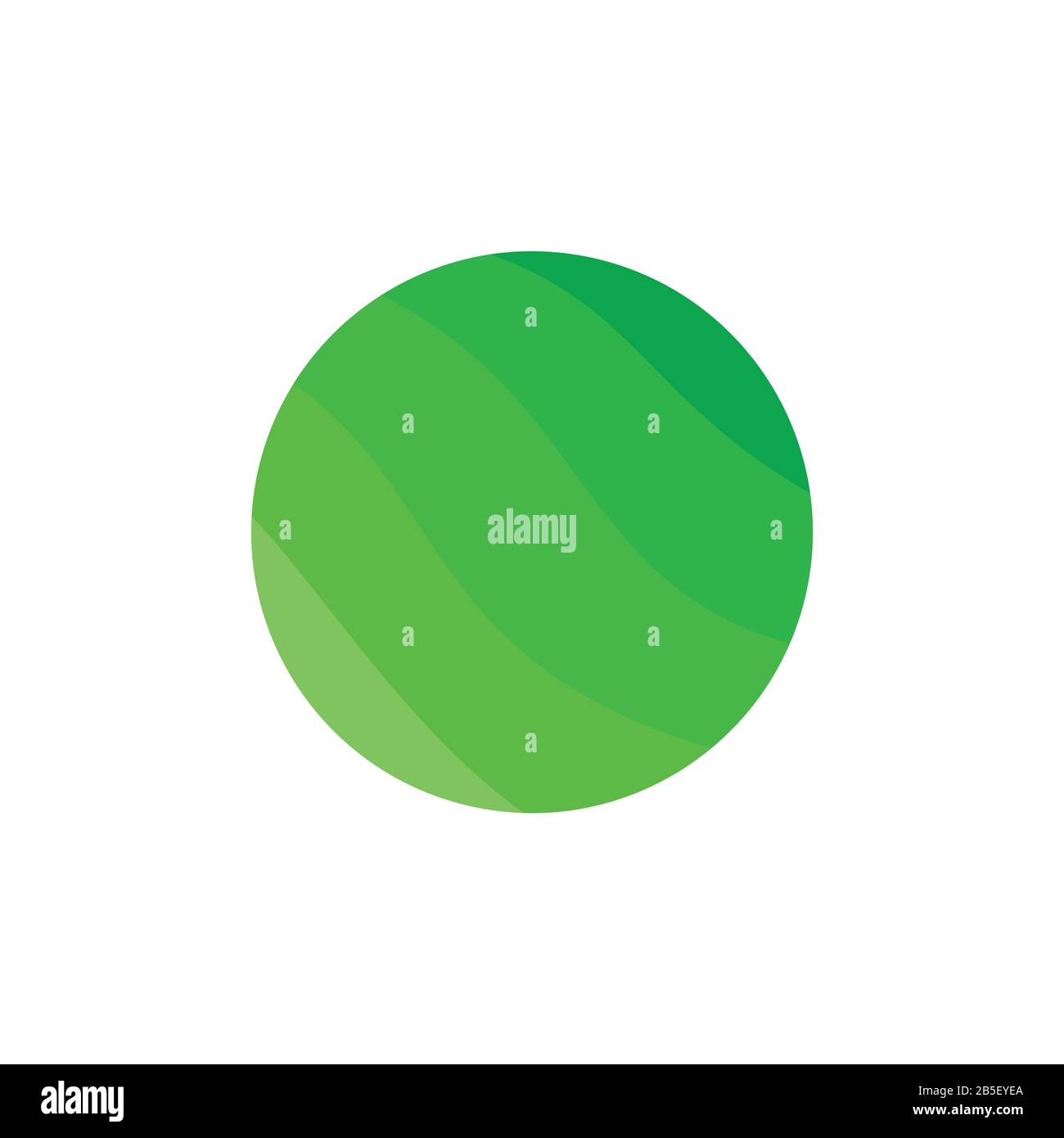 gradient green planet earth symbol logo vector Stock Vector Image & Art ...