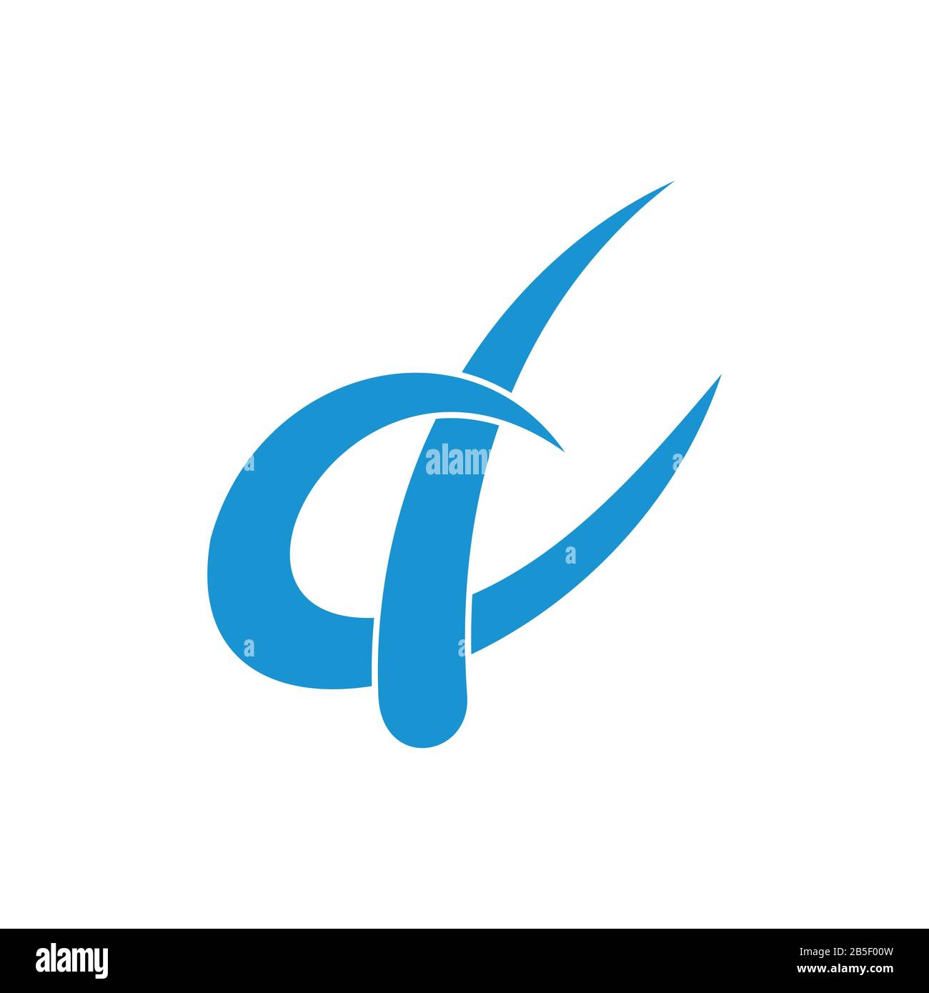letter d curves motion design logo vector Stock Vector Image & Art - Alamy