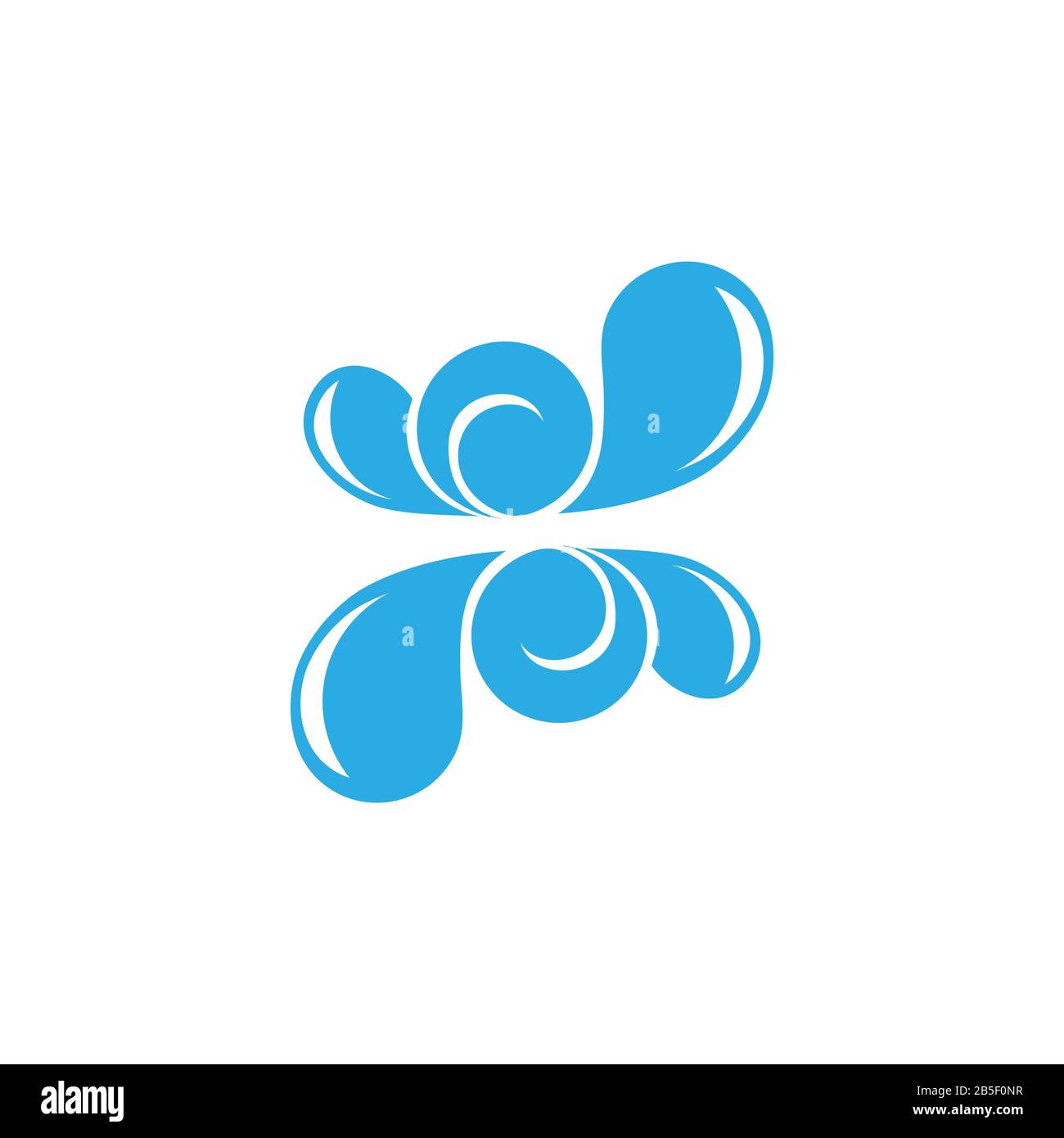 White liquid circle ripple Stock Vector Images - Alamy