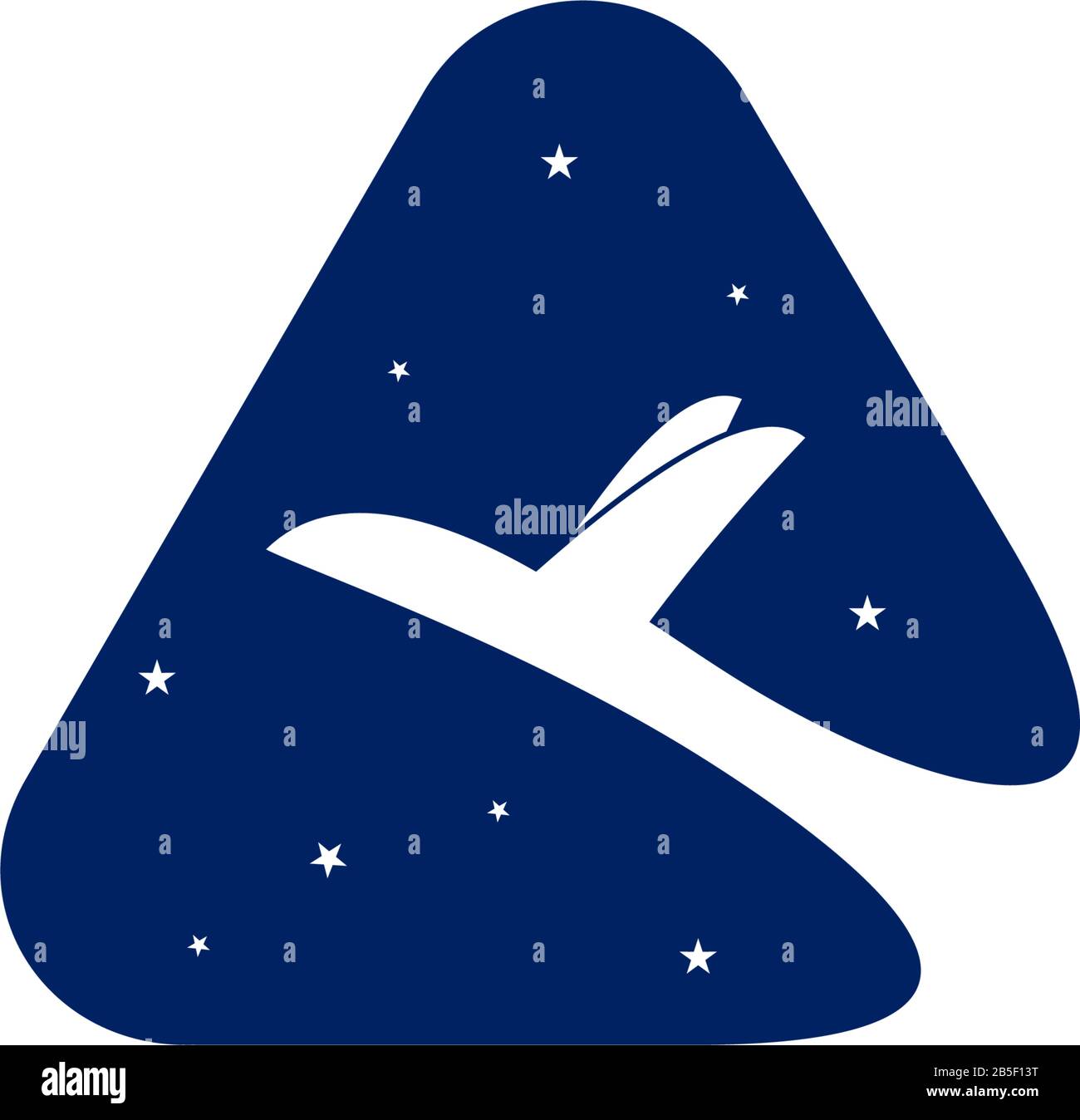Black triangle airplane hi-res stock photography and images - Alamy