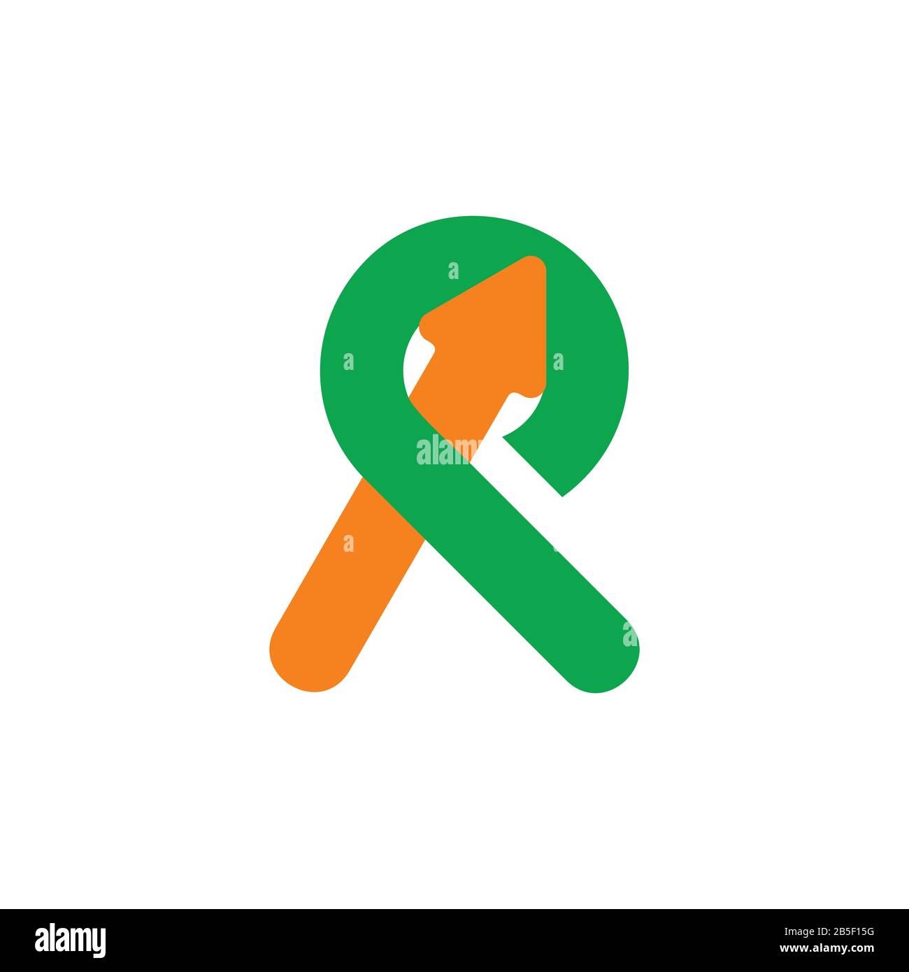 abstract letter pr simple logo vector Stock Vector Image & Art - Alamy