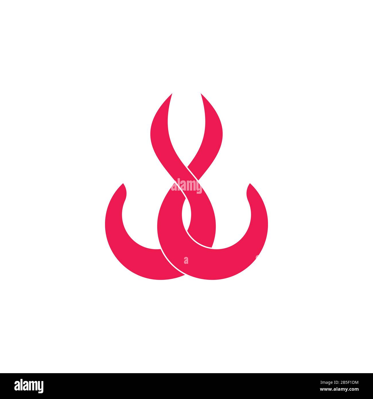 Curves logos hi-res stock photography and images - Alamy