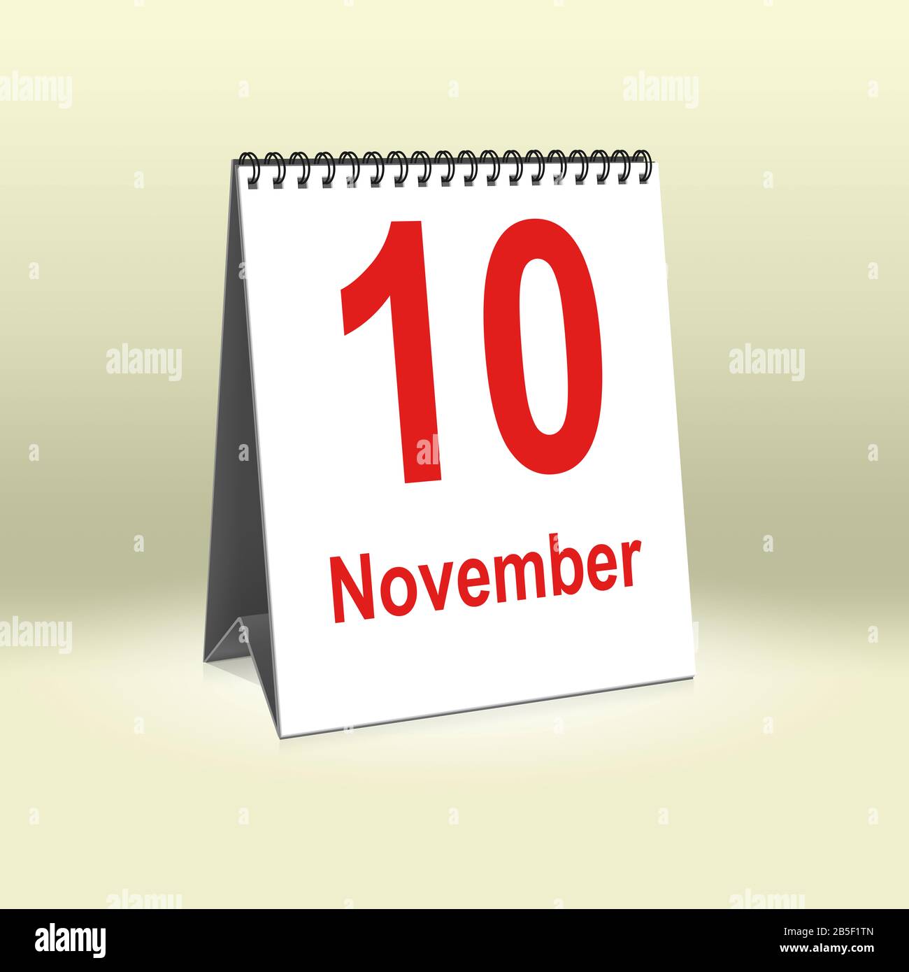 A calendar for the desk shows November 10th | Ein Kalender für den ...