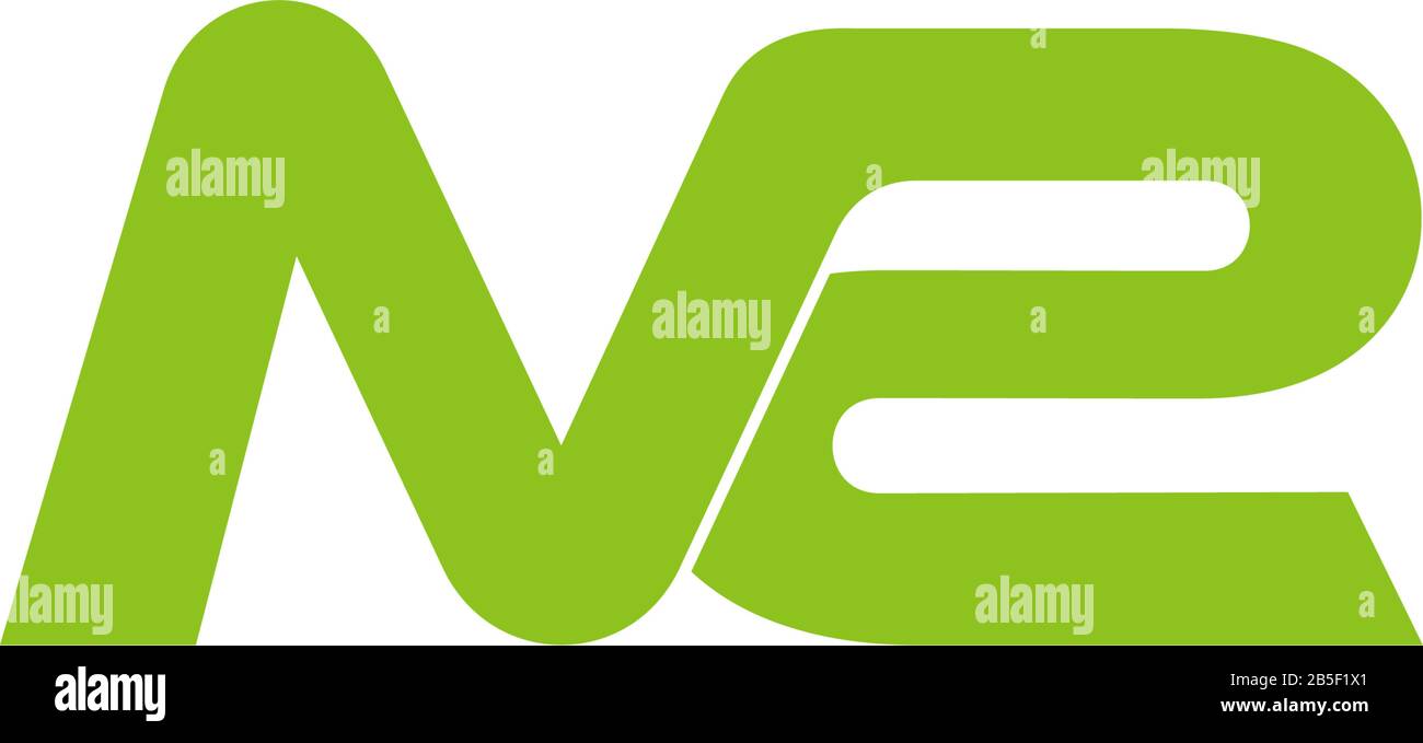 letter m2 simple linked overlapping symbol logo vector Stock Vector ... letter m2 simple linked overlapping symbol logo vector Stock Vector ...