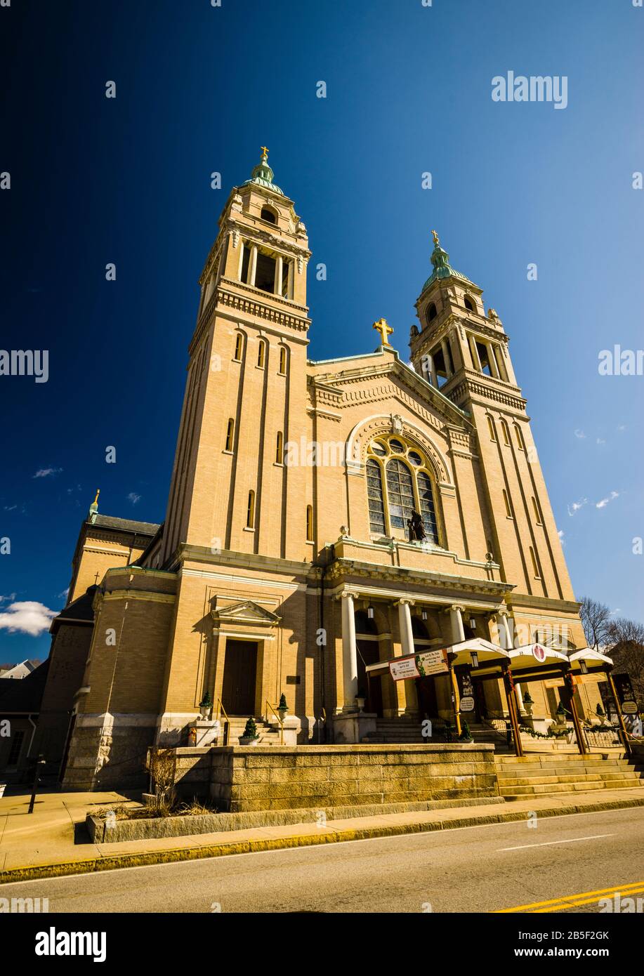 St. Ann's Church Complex Woonsocket, Rhode Island, USA Stock Photo - Alamy