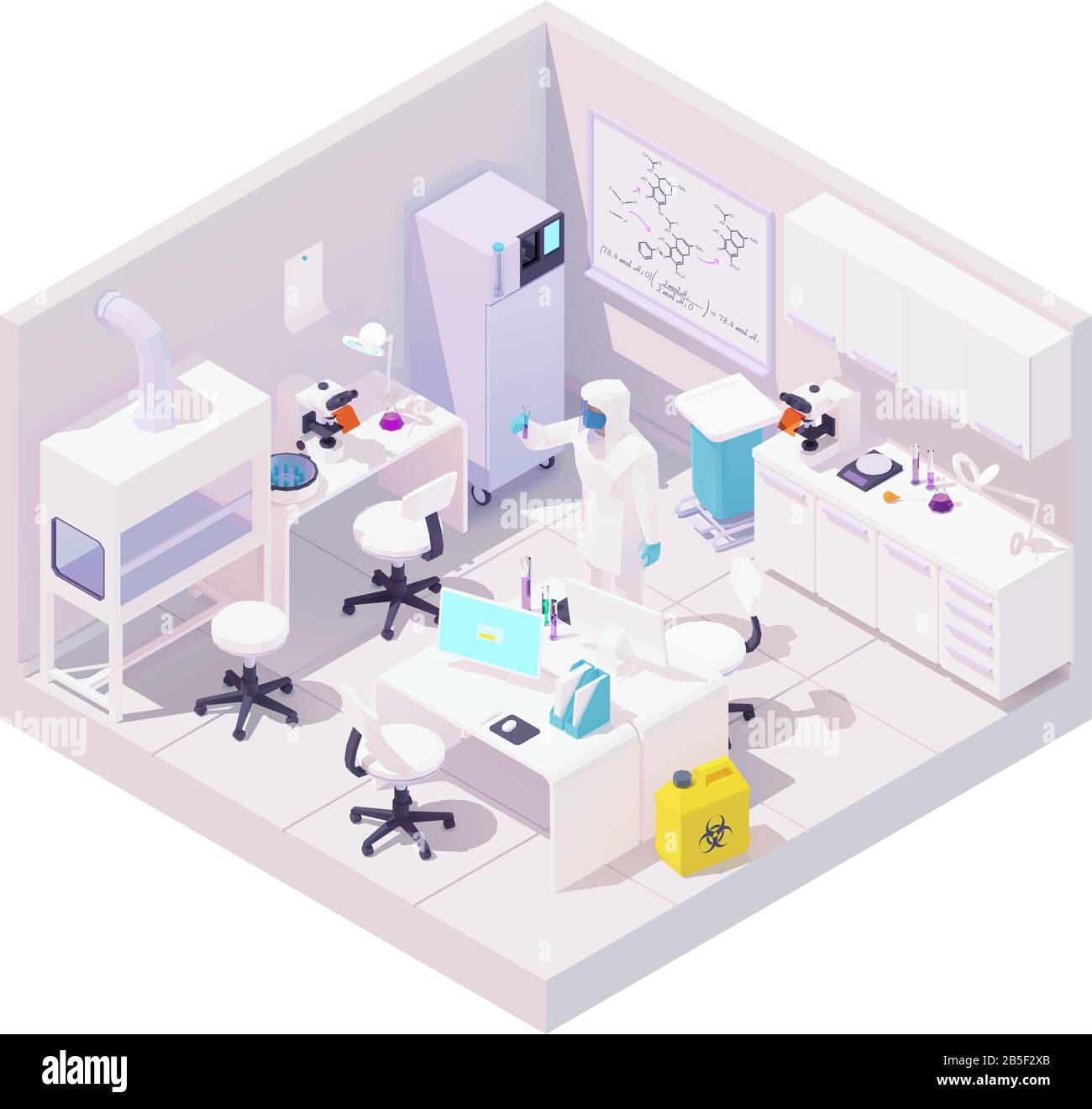 Quarantine scientist Cut Out Stock Images & Pictures - Alamy