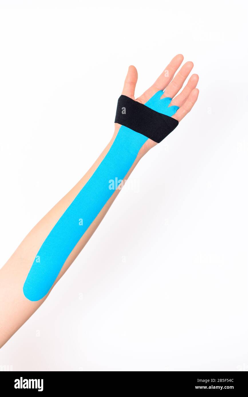Kinesio hand hi-res stock photography and images - Alamy