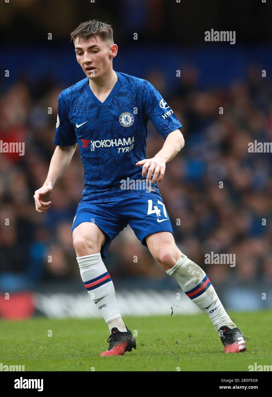 Chelsea's Billy Gilmour during the Premier League match at Stamford ...