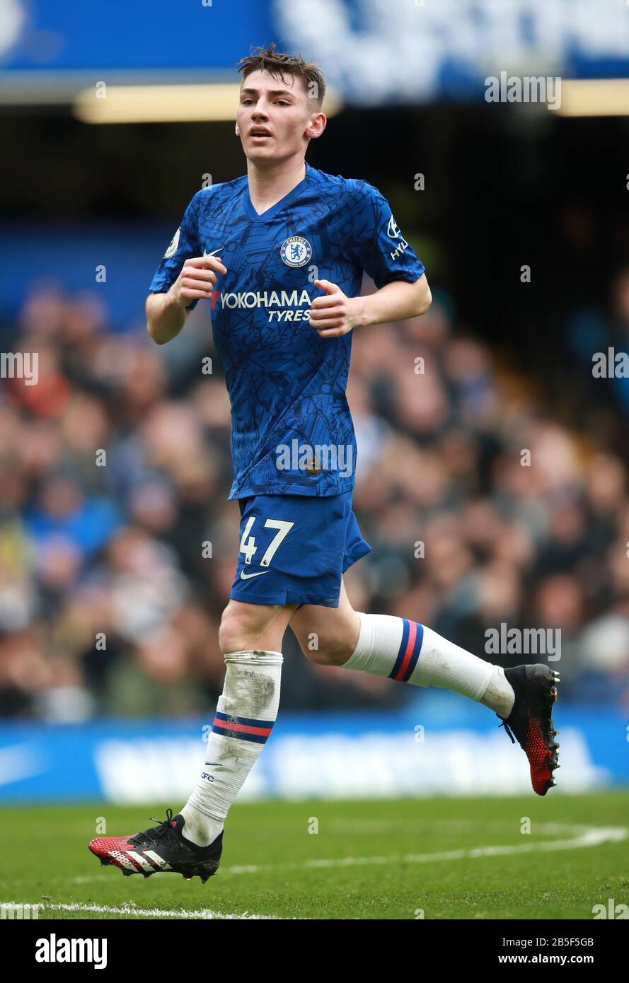 Chelsea's Billy Gilmour during the Premier League match at Stamford ...