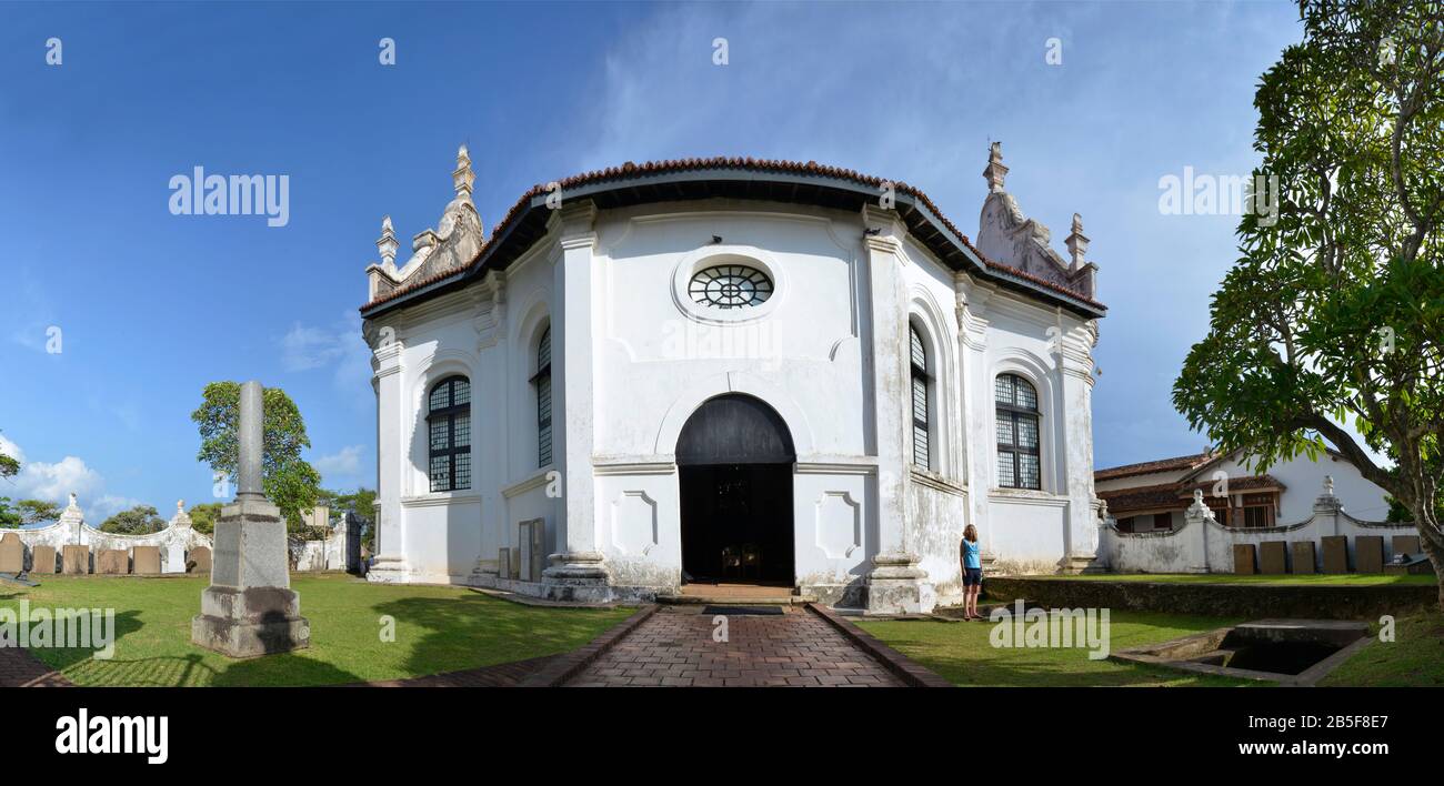 Groote Kerk, Fort, Galle, Sri Lanka Stock Photo - Alamy