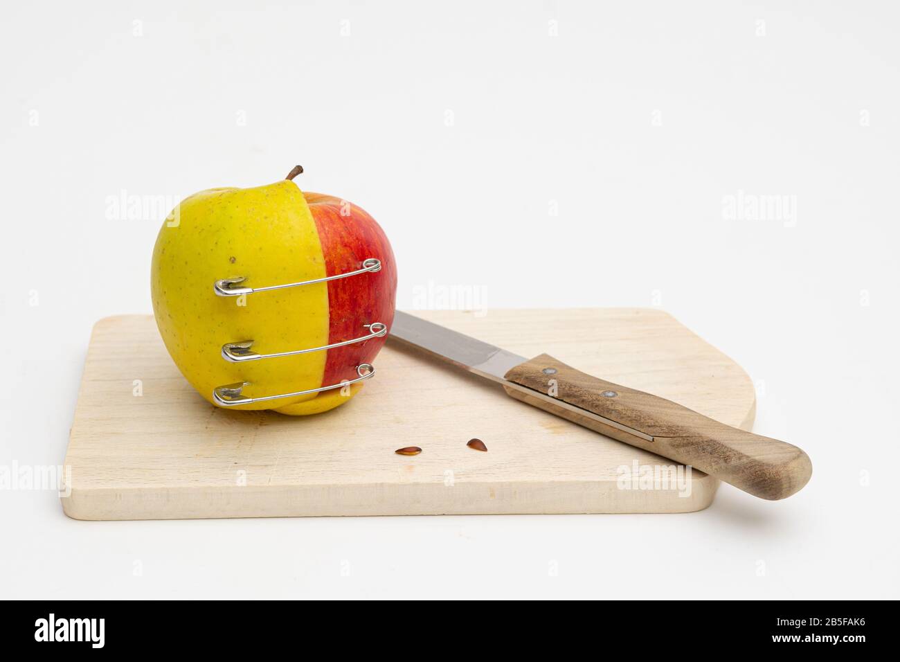 Three safety pins hi-res stock photography and images - Alamy