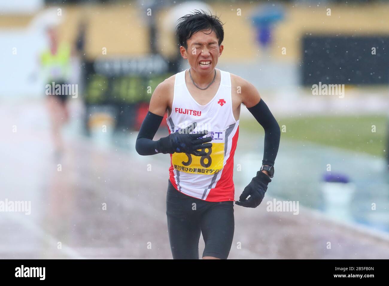 Shiga, Japan. 8th Mar, 2020. Kengo Suzuki Marathon : 2020 Lake Biwa ...