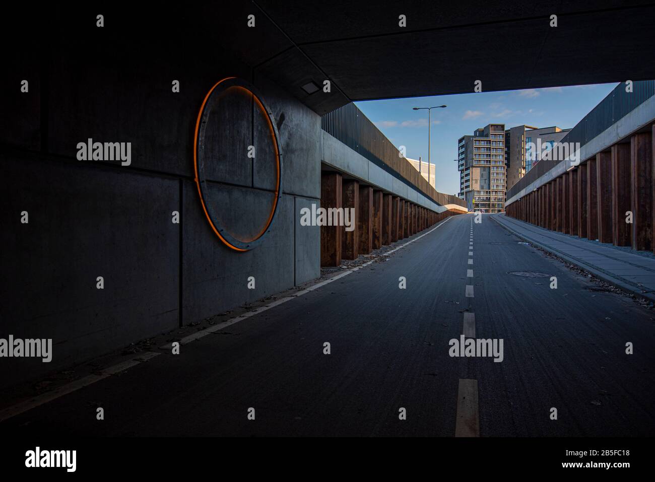 Odense Cortex park area near University of Southern Denmark ...