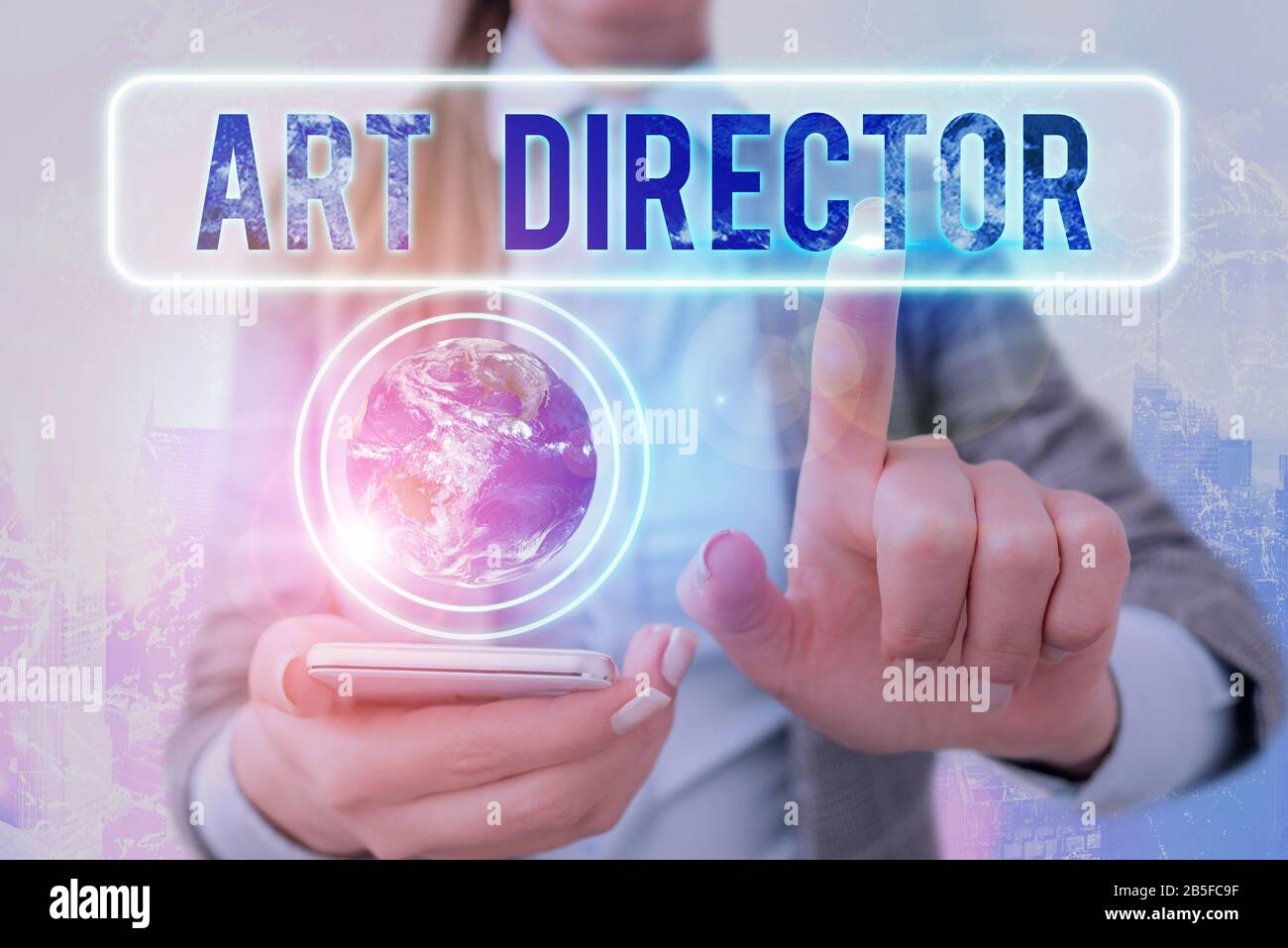Handwriting text writing Art Director. Conceptual photo responsible for ...