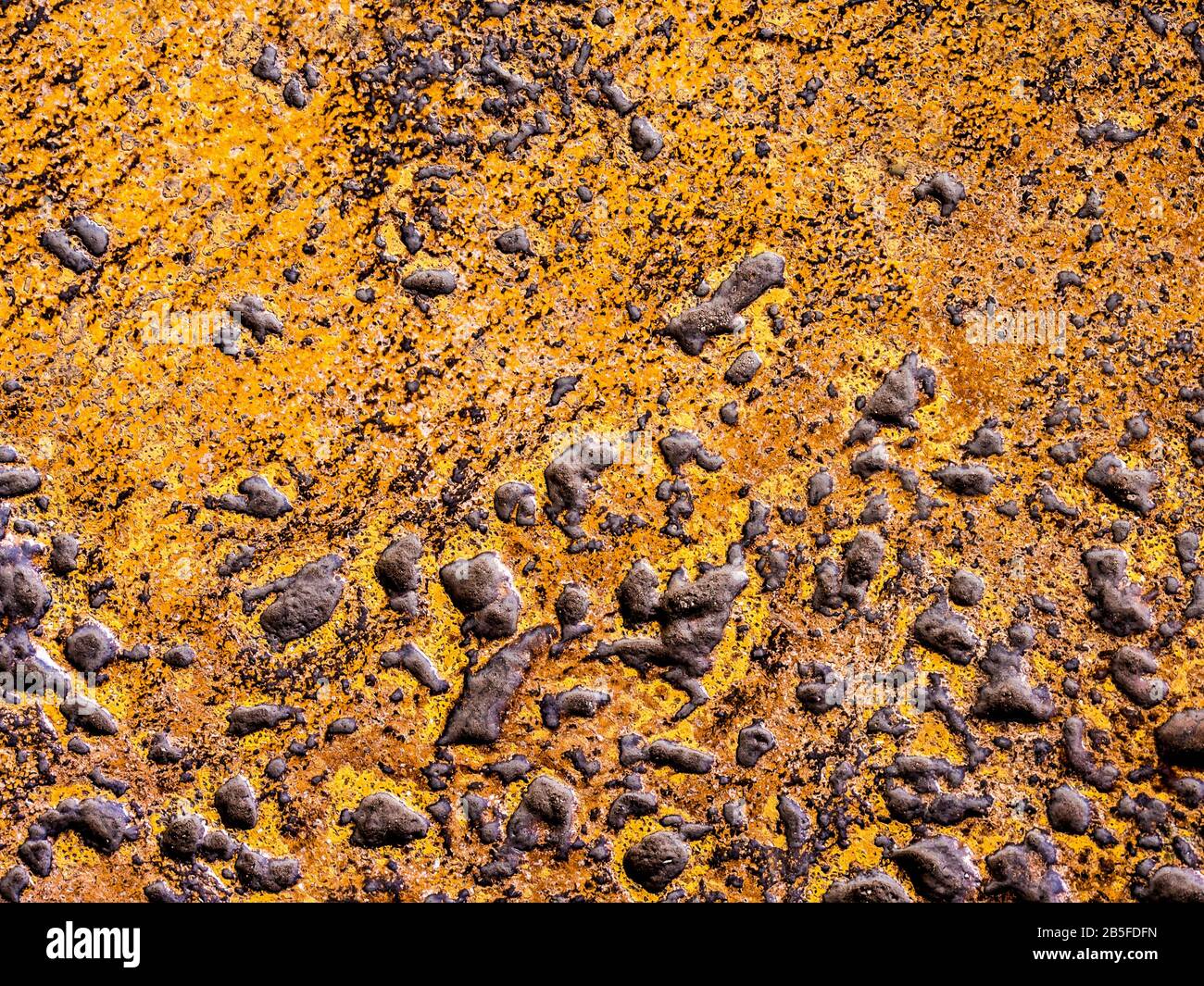 Rugged surface on the rusty color concrete floor Stock Photo - Alamy