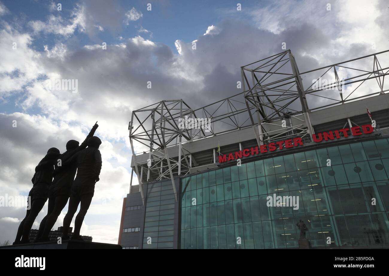 A general view of the statue of the United Trinity during the Premier ...