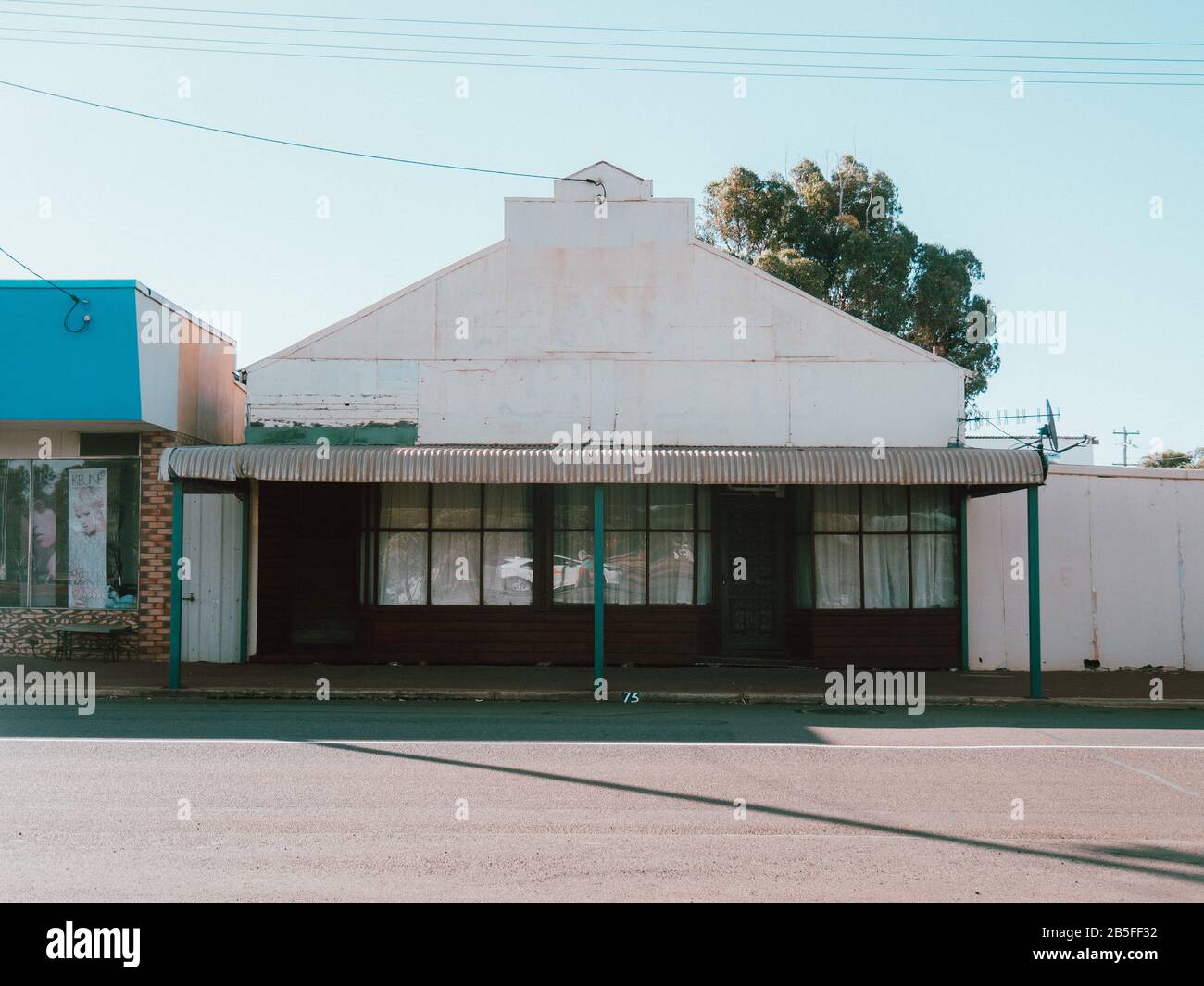 An Old Unused Building on the side of the road in Western Australia ...