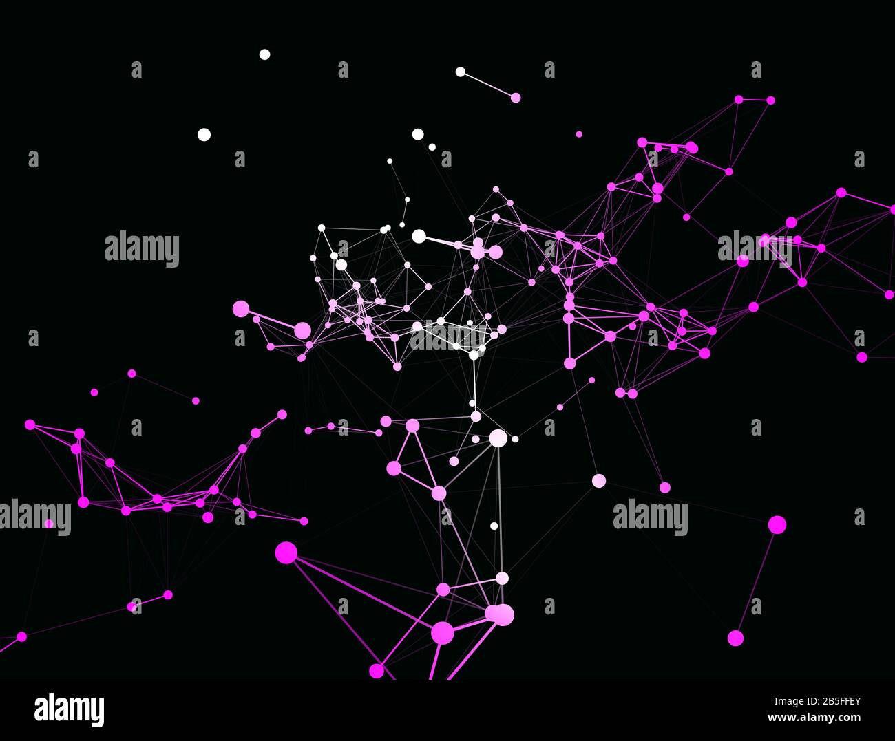 Trendy line art advertising with abstract lines on dark background for ...