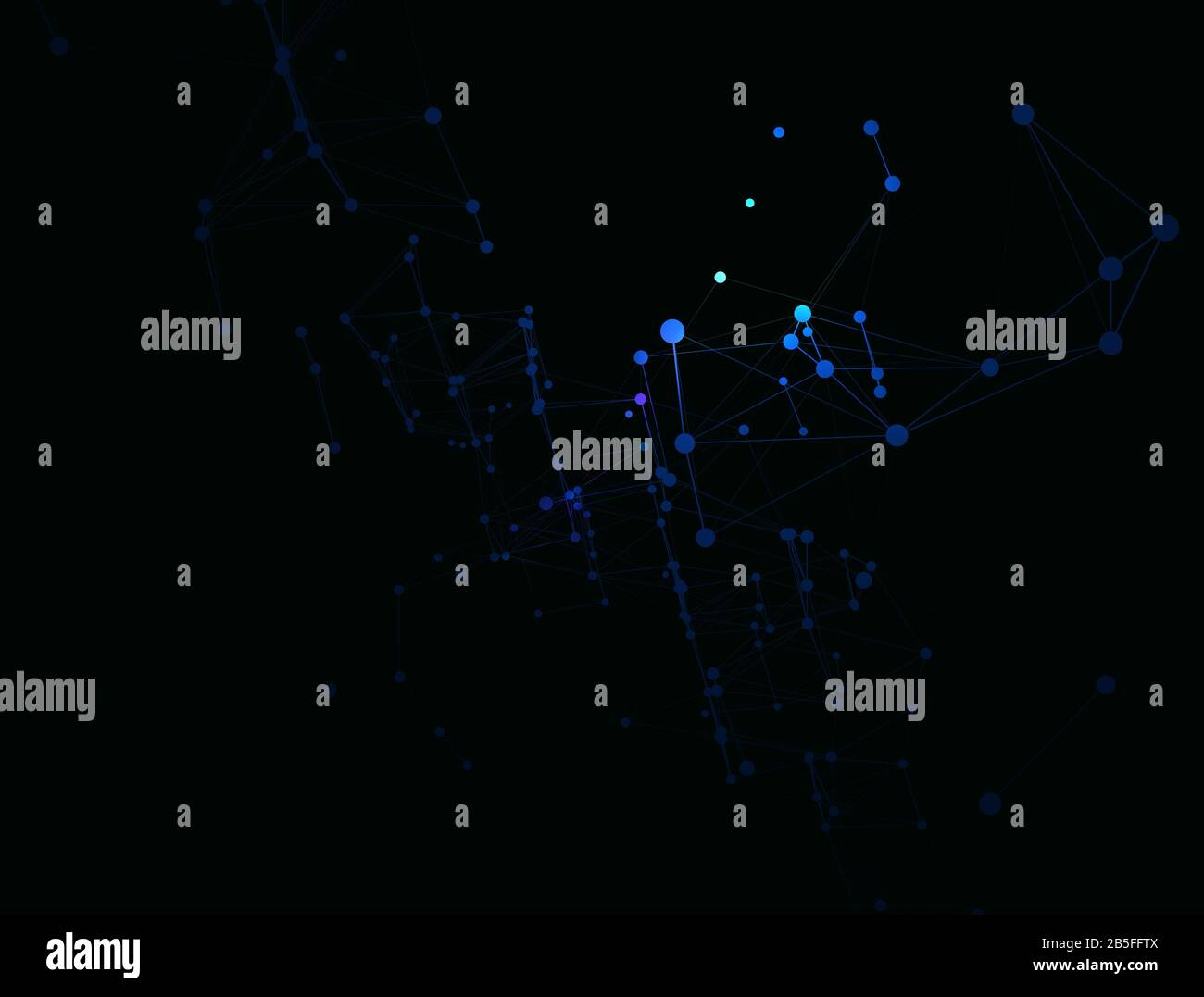 Blue dotted line pattern wallpaper hi-res stock photography and images ...