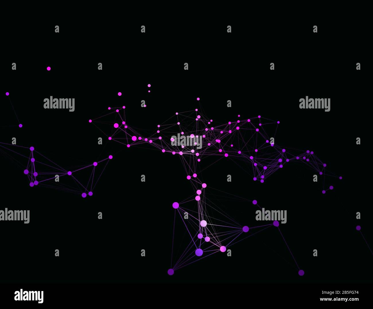 Purple dotted line abstract background hi-res stock photography and ...