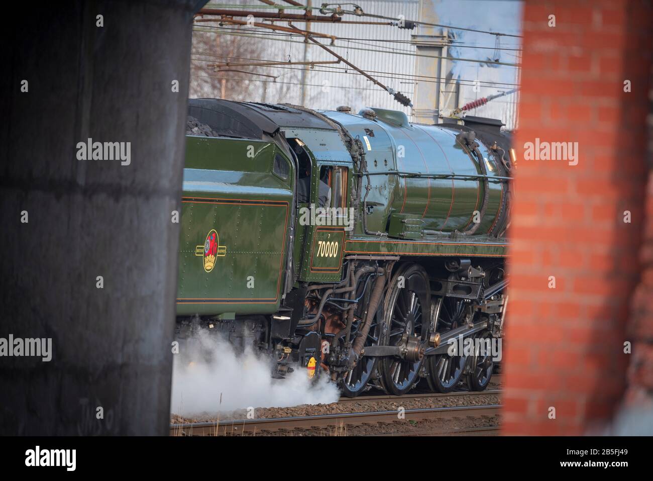 British Railways Standard Class 7, number 70000 Britannia a preserved ...