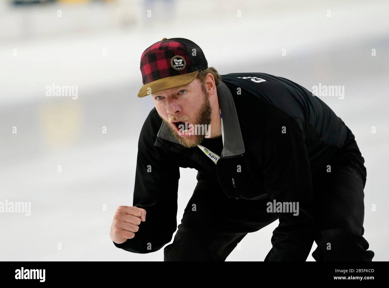 Remmelt Eldering, coach Canada during ISU World Cup Final on March 7 ...