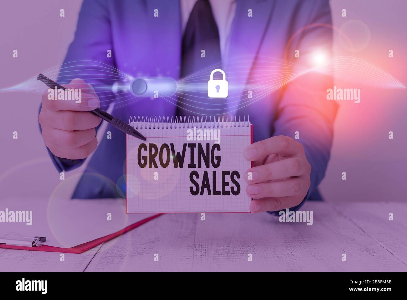 Writing note showing Growing Sales. Business concept for Average sales ...