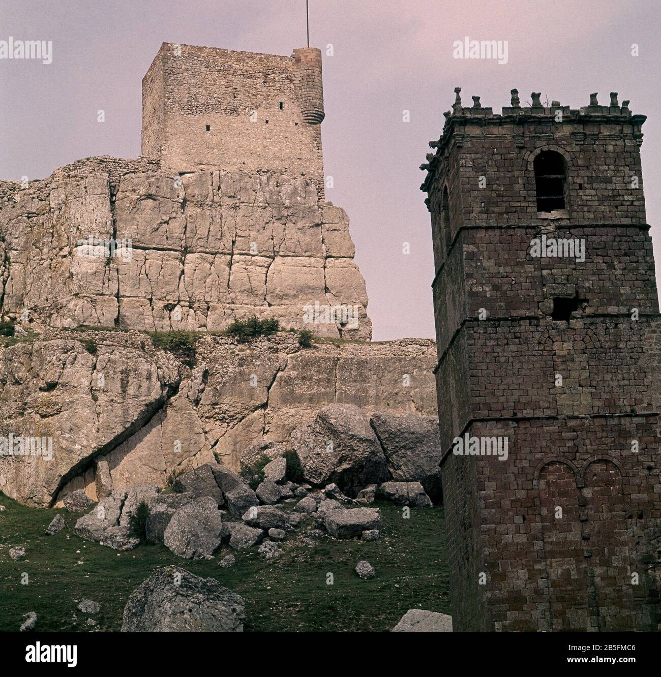 Castillo de atienza hi-res stock photography and images - Alamy