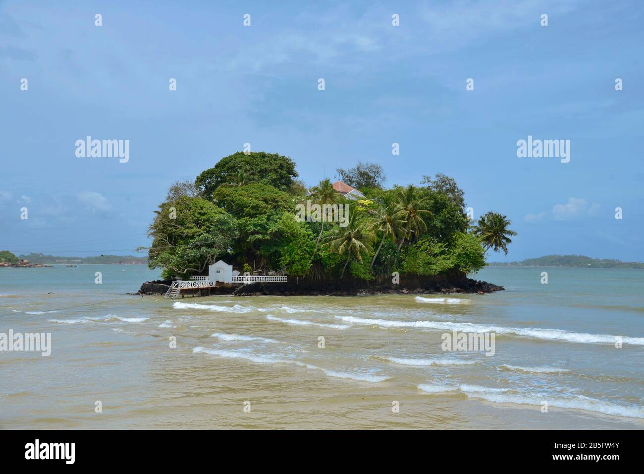 Taprobane Island, Weligama, Sri Lanka Stock Photo - Alamy