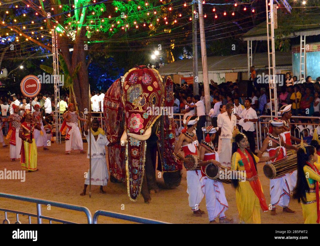 Festival, `Esala Perahera´, Kataragama, Sri Lanka Stock Photo - Alamy