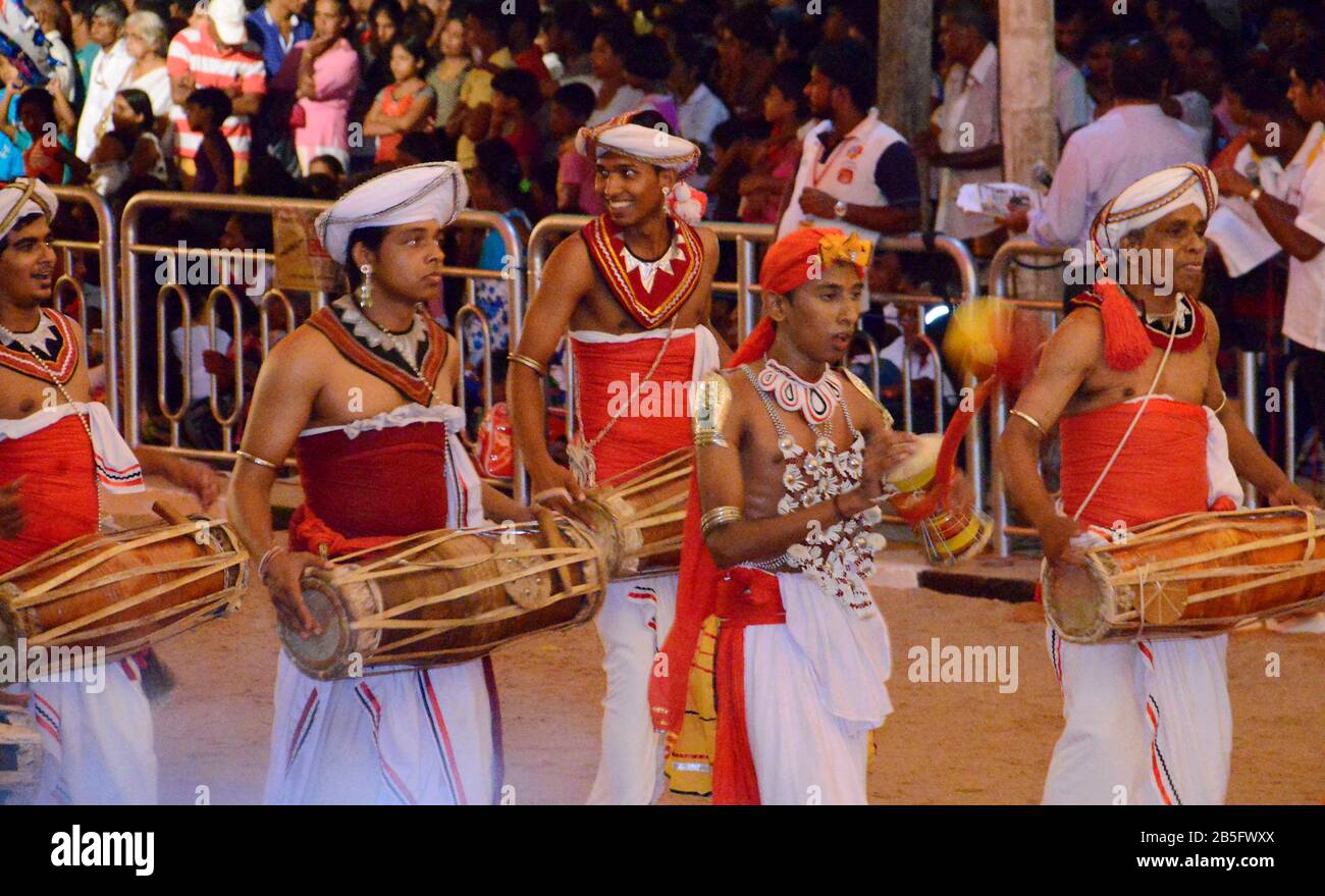Festival, `Esala Perahera´, Kataragama, Sri Lanka Stock Photo - Alamy