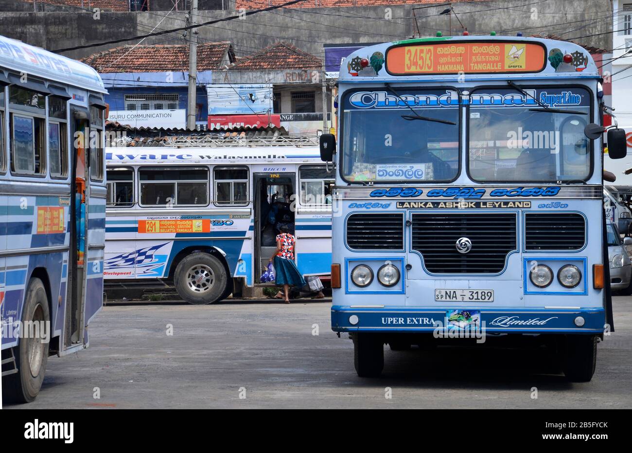 Lanka ashok leyland bus hi-res stock photography and images - Alamy