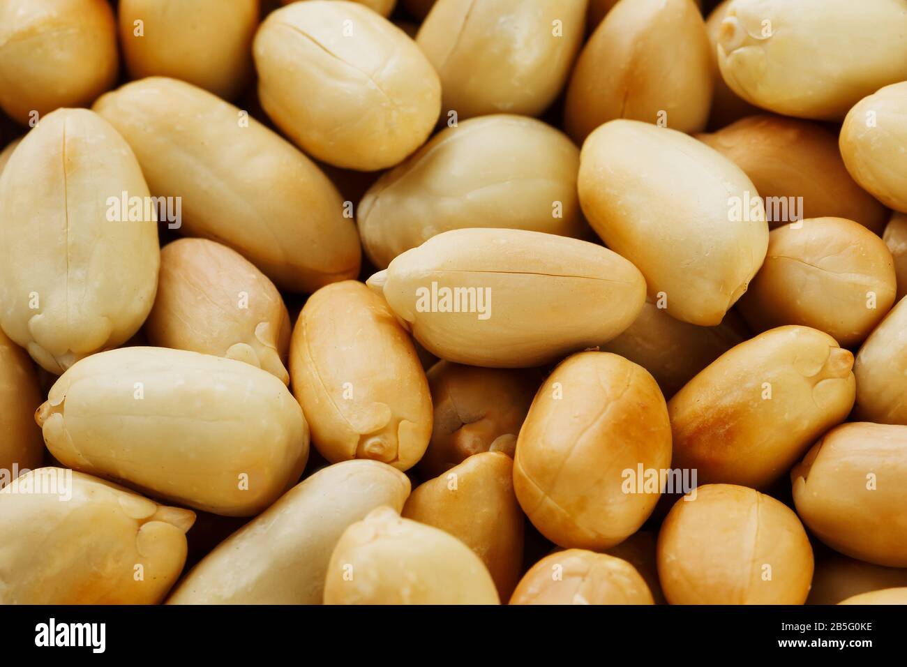 Peanut texture. Food background of peanuts bean. Golden, roasted ...