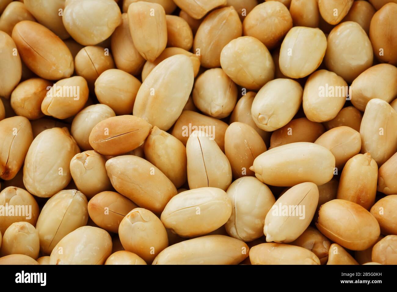 Peanut texture. Food background of peanuts bean. Golden, roasted ...
